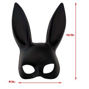 Cosplay Party | Accessories | Sexy Bunny Mask Masquerade Rabbit Party ...
